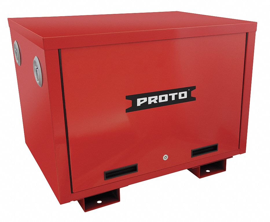 PROTO Red Industrial Premium Road Box, 23" H X 34" W X 25" D, Number of ...