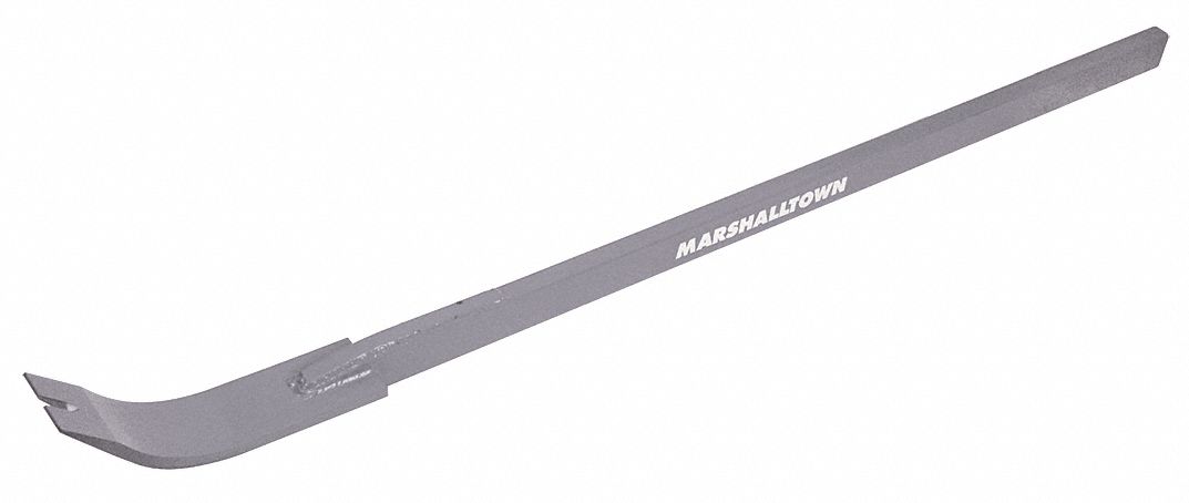 MARSHALLTOWN Pry Bars, Pry Bar, Overall Length 56 in, Overall Width 3 1 ...