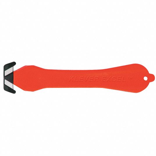 Fixed Blade 7 in Safety Box Cutter, 10 PK - Grainger
