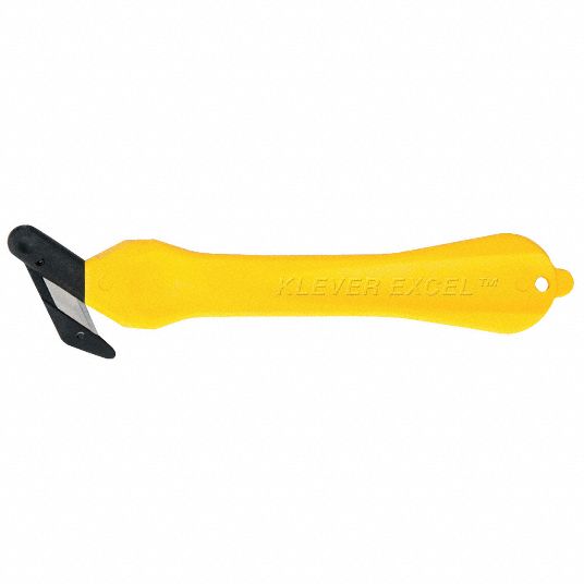 Fixed Blade 7 in Safety Box Cutter, 10 PK - Grainger