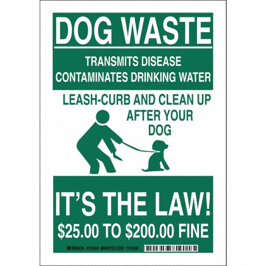 Aluminum, Recycle Sign, 10" Width, 14" Height, Green, White, With ...