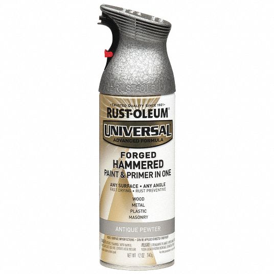 RUST-OLEUM, Std Spray Paints, Gen Purpose Spray Paint, Hammered Spray ...