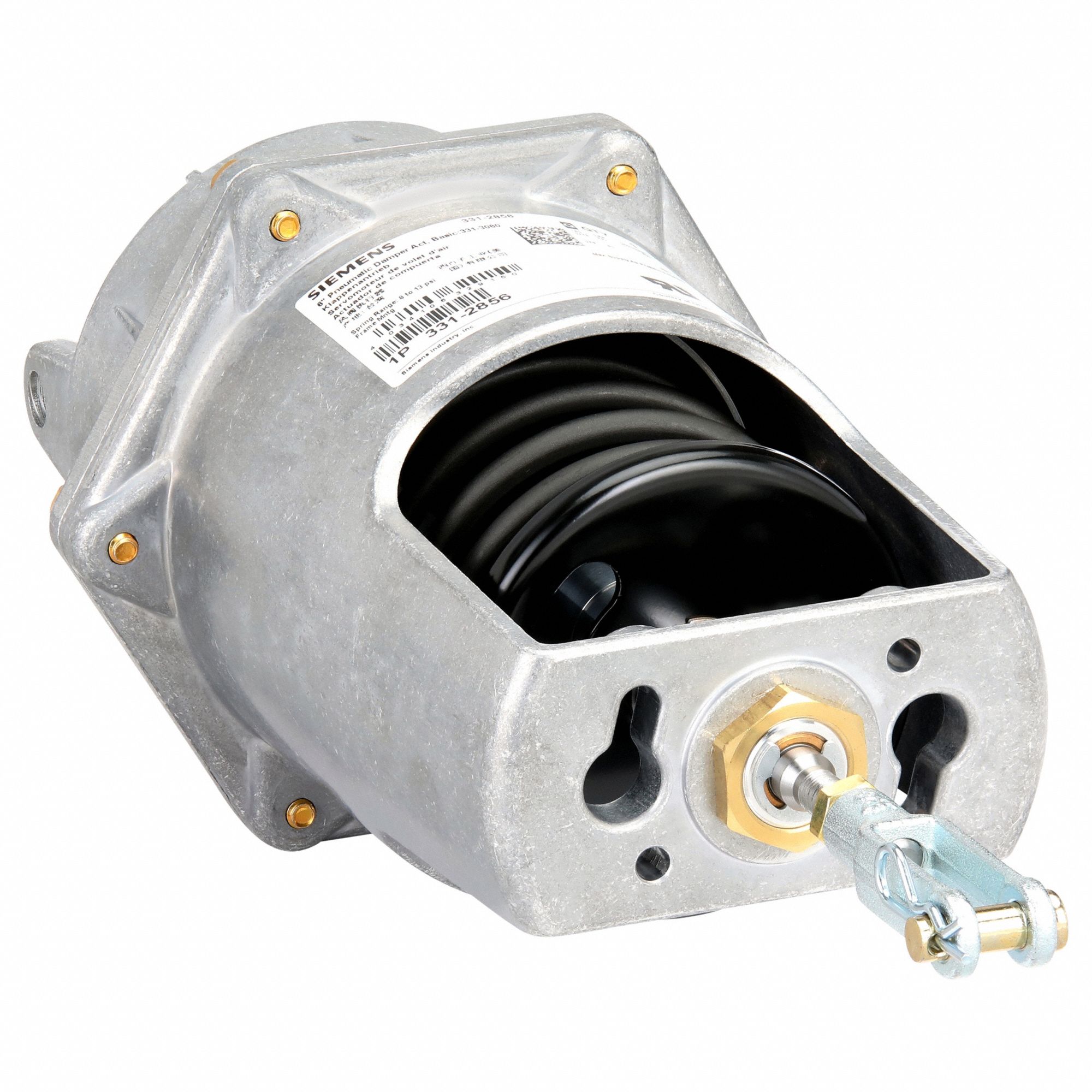 Linear, 8 psi to 13 psi Spring Range, Pneumatic Damper Actuator ...