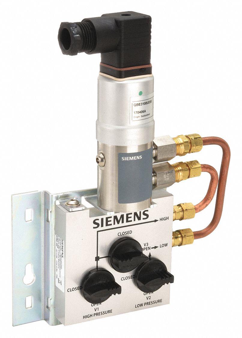 SIEMENS DIFFERENTIAL PRESSURE SENSOR,0 TO 25 PSI - 32151 - WWG40PN64 ...