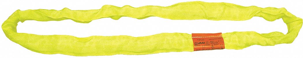 TUFLEX ROUND SLING, ENDLESS -TYPE 5, UV/GREASE/ACID RESISTANT, YELLOW ...