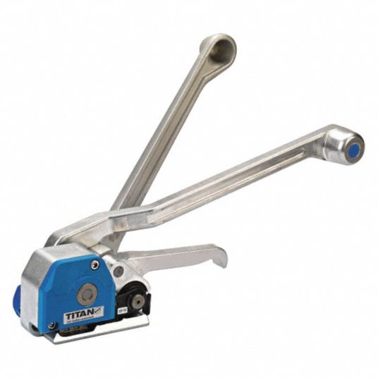 Manual Standard Duty Strapping Combo Tool, Tool Style Feedwheel, Fits ...