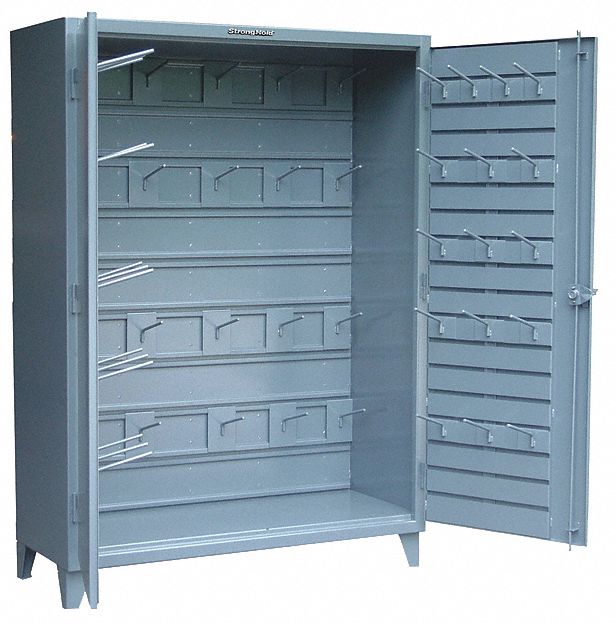 STRONG HOLD, 60 in x 24 in x 84 in, Hook Cabinet, Storage Cabinet ...
