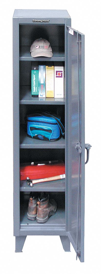 STRONG HOLD, 18 in x 18 in x 72 in, 1 Tiers, Wardrobe Locker - 40V762|1 ...