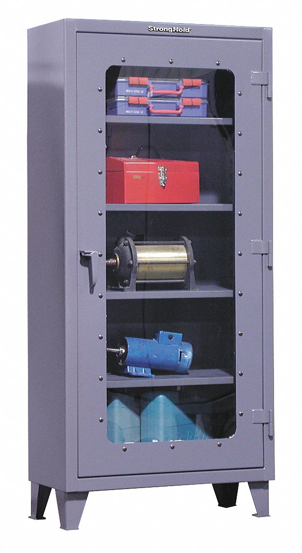STRONG HOLD, 36 in x 16 in x 78 in, Legs, Storage Cabinet - 40V992|36.1 ...