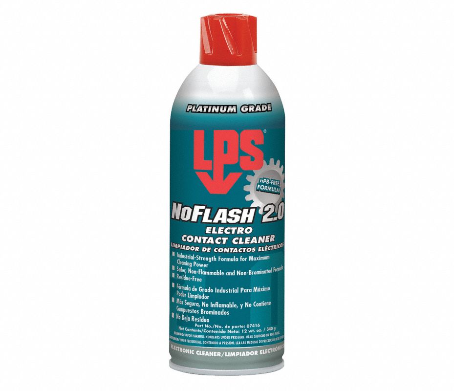 LPS Limpiador de Contactos NoFlash® 2.0 Lata de Aerosol 12 oz. - 40WY43 ...