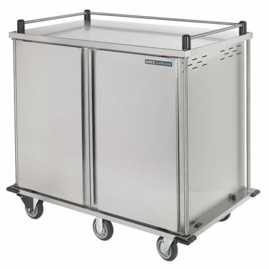 CARLISLE DINEX, 20 Trays, 2 Doors, Food Tray Cart - 40XA92|DXPTQ2T2D20 ...