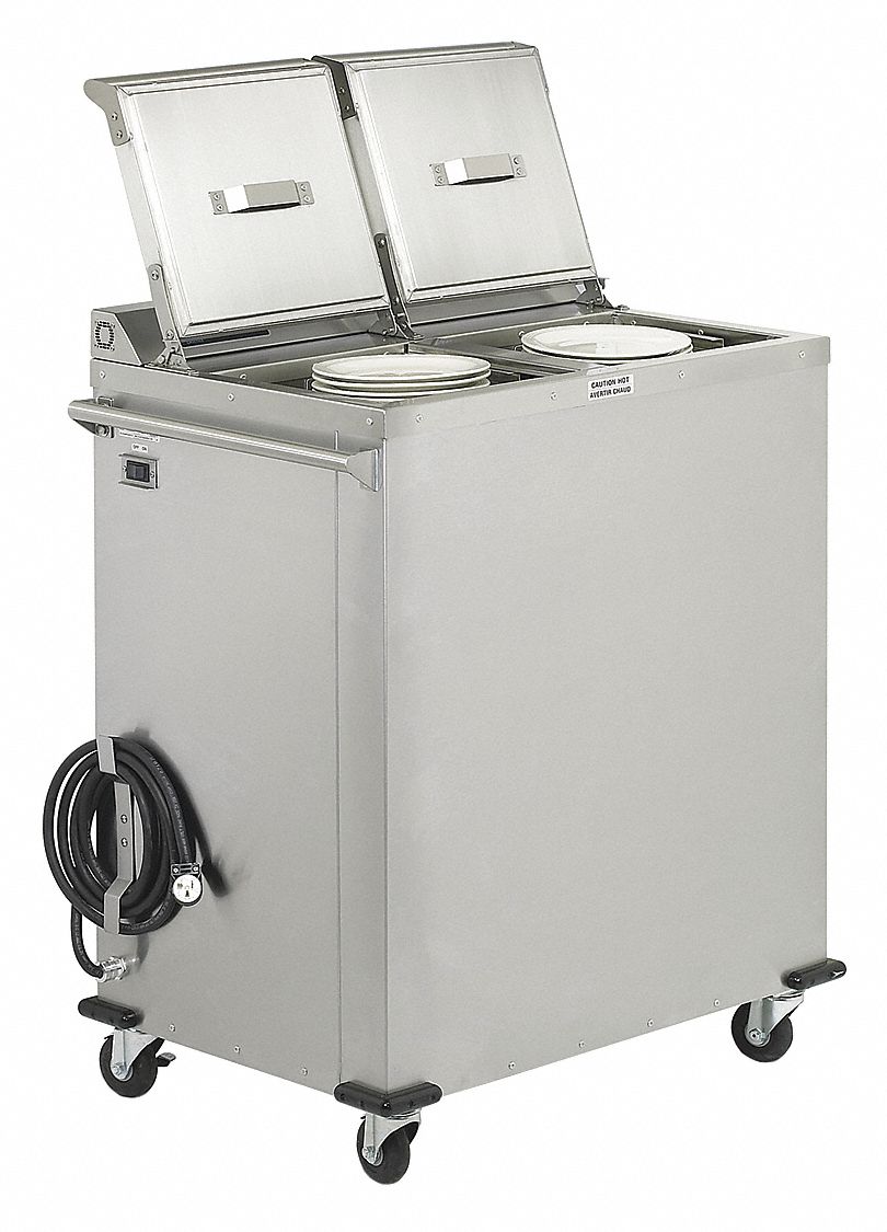 CARLISLE DINEX, Heated, 10 1/4 in Plate Size, Plate Heater - 40XC15 ...