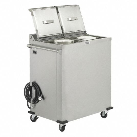 CARLISLE DINEX Plate Heater: Heated, 43 in Overall Ht, 45 in Overall Lg ...