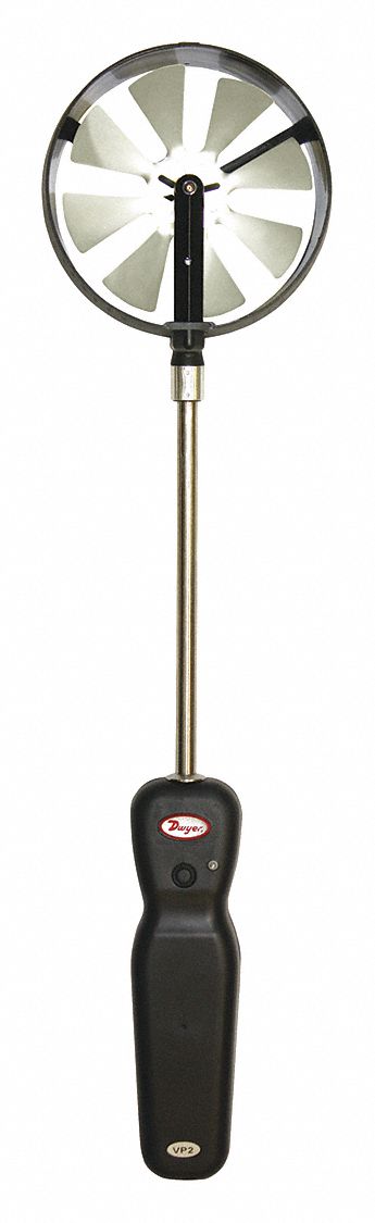 DWYER, Rotating Vane, Hot Wires, Vanes & Probes, Wireless Vane Thermo ...