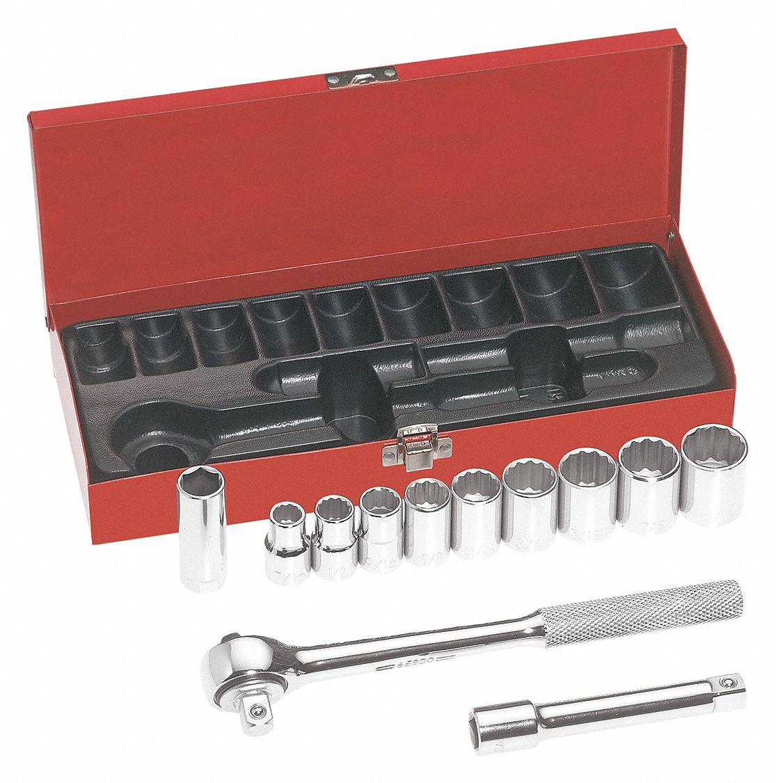 KLEIN TOOLS, 12-Piece Drive Socket Wrench Set - 40Y453|65510 - Grainger