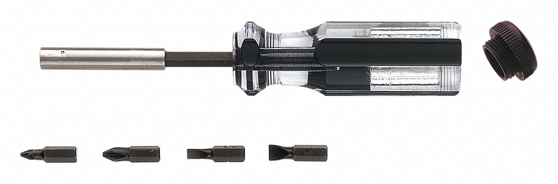 KLEIN TOOLS, 70035, Multi-Bit Magnetic Screwdriver - 40Y624|70035 ...