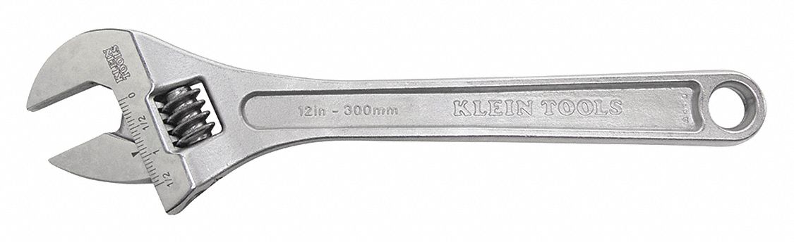 KLEIN TOOLS, Adjustable Wrench - 40Y955|507-12 - Grainger