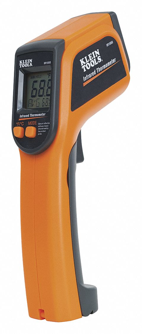 Backlit LCD, Infrared Thermometer, Single Dot Laser Sighting - Infrared ...