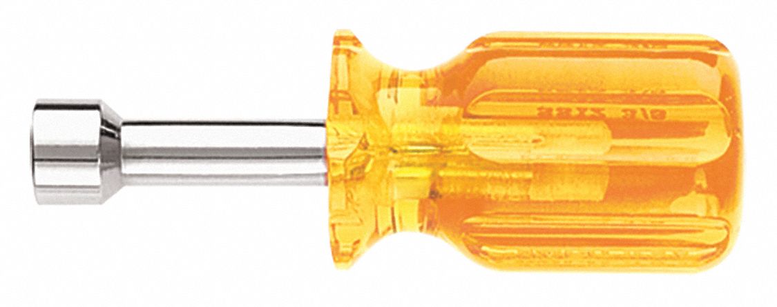 KLEIN TOOLS, 5/16IN Stubby Nut Driver - 1-1/2IN-Shank - 40Z637|SS10 ...