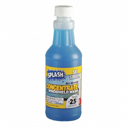 SPLASH, 16 oz Container Size, -144°F Freezing Point, Windshield Washer ...