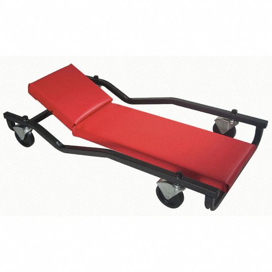 Heavy-Duty, 480 lb Max Load Capacity, Creeper - 40Z945|MTLMONADJLO ...
