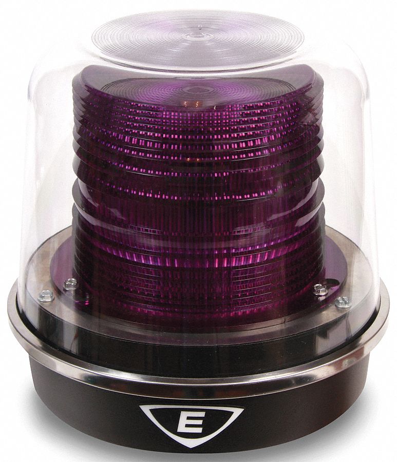 EDWARDS SIGNALING, Magenta, LED, Warning Light - 40Z976|94PLEDMM24ADB ...
