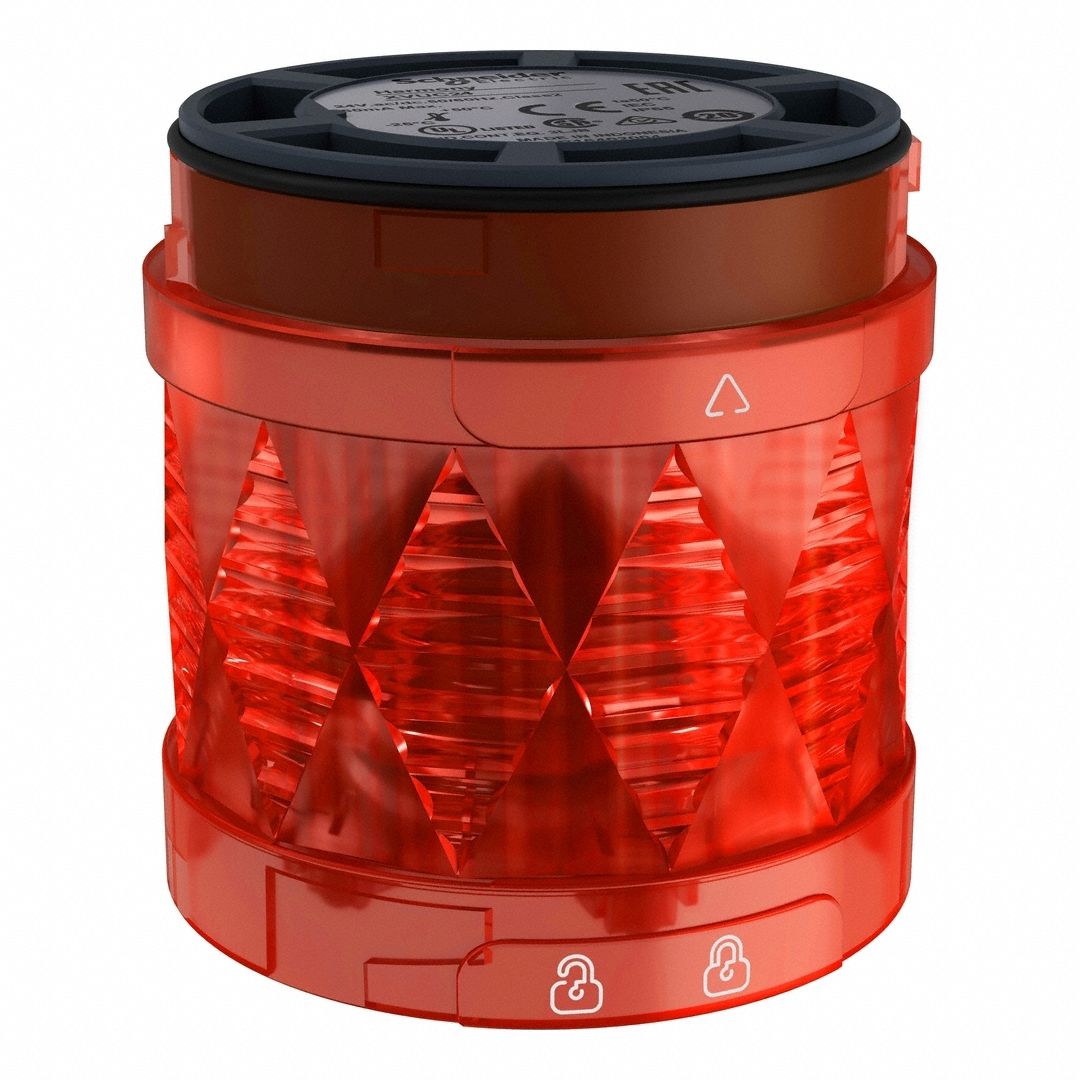 24V AC/DC, Red, Tower Light Module Steady - 30EF24|XVUC24 - Grainger