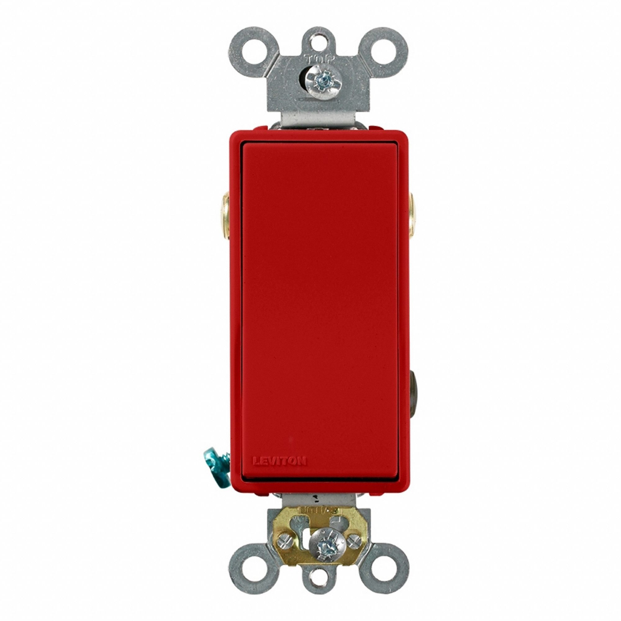 Decora Plus Rocker 3-Way 20A Red - Grainger