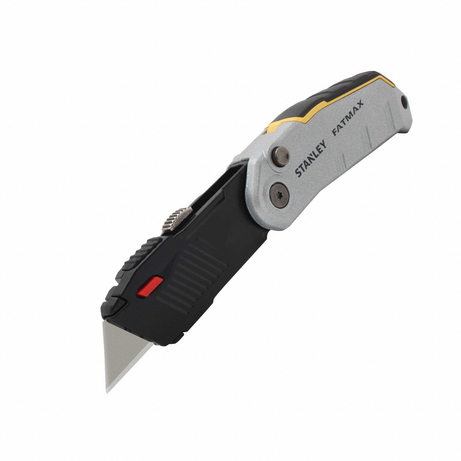 FATMAX Utility Knife: 7 in Overall Lg, Steel Std Tip, Plain, Metal ...