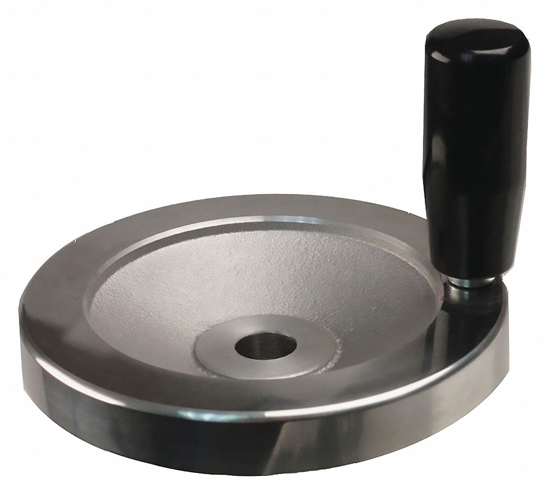 Solid, Revolving Handle, Hand Wheel - 410M57|30904P - Grainger