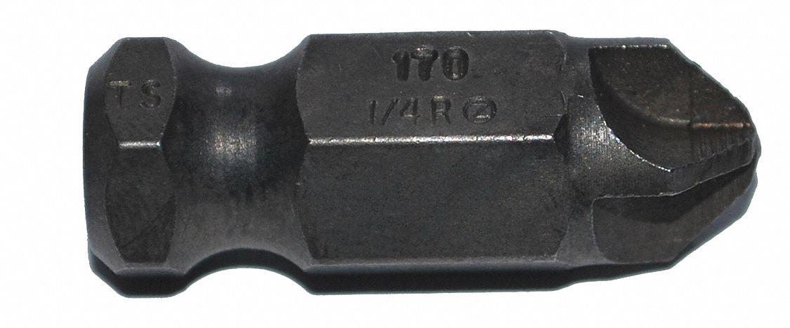 ZEPHYR, Power Bit, Imperial, Power Bit - 411A05|TS170-1/4R-5PK - Grainger