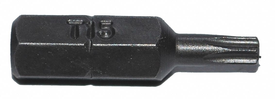 ZEPHYR, Insert Bit, T15 Bit Size, Insert Bit - 411A54|Z0T15X-5PK - Grainger