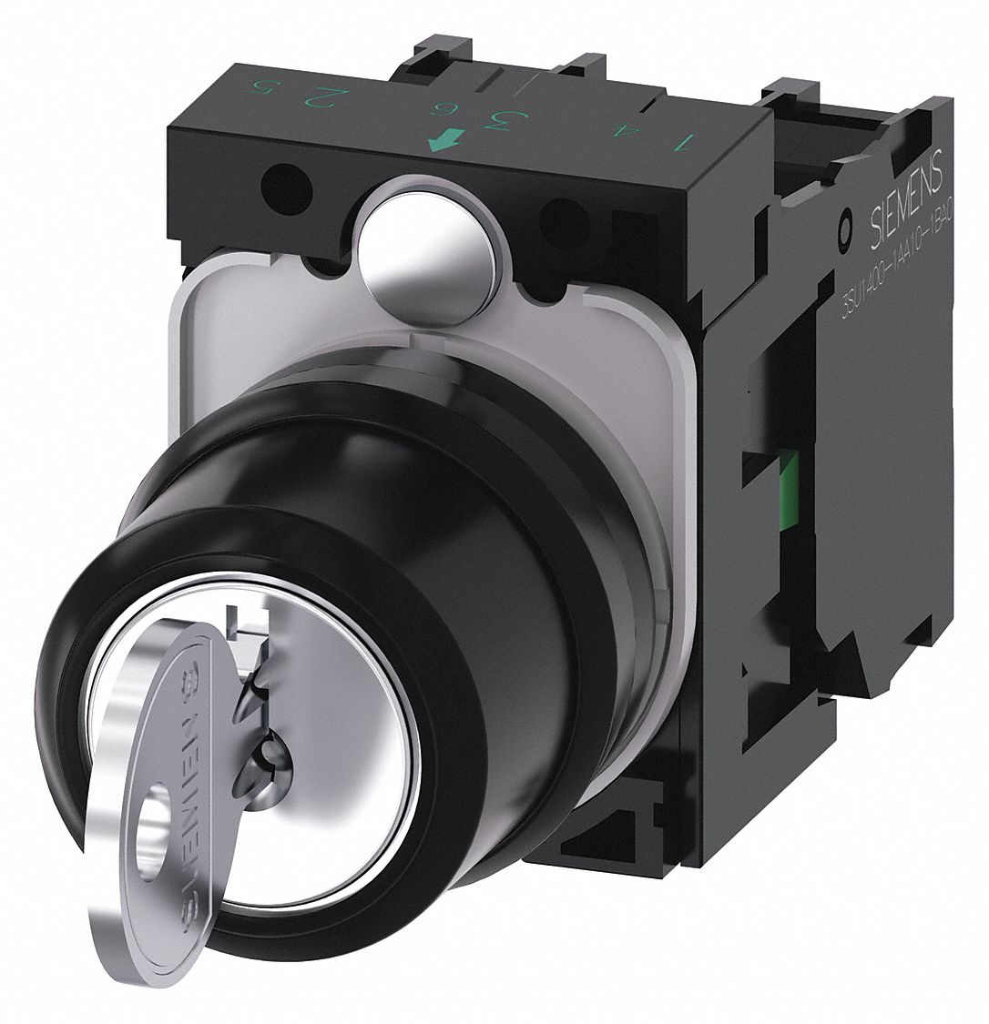 SIEMENS, 22 mm Size, 3 Position, Non-Illuminated Selector Switch ...