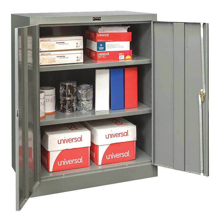 36 in x 18 in x 42 in, Swing Handle & Keyed, Storage Cabinet - 411L28 ...