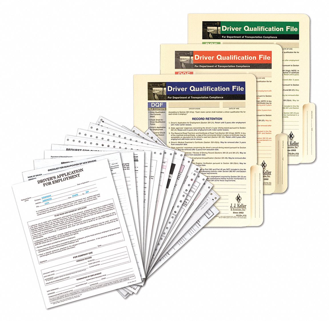 JJ KELLER, Driving Safety, Driving Safety, Driver Qualification File ...