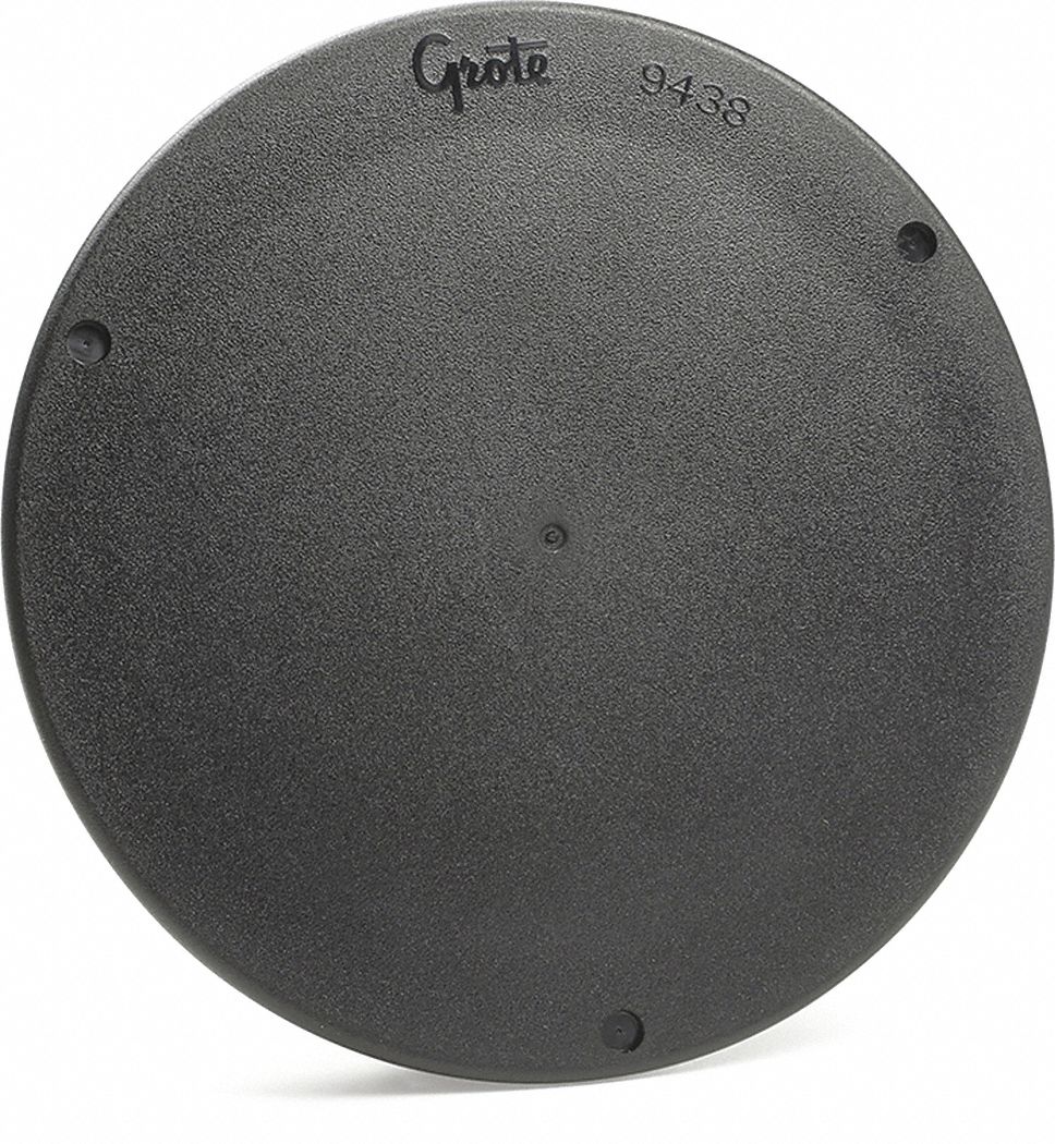 GROTE SNAP-IN COVER PLATES,BLACK,7/8" L - Vehicle Light Mounts ...