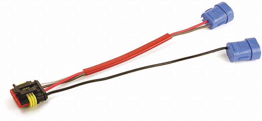 GROTE, 4-Way Hard Shell/Female PL-3 Connector, 4 Wires, Pigtail ...