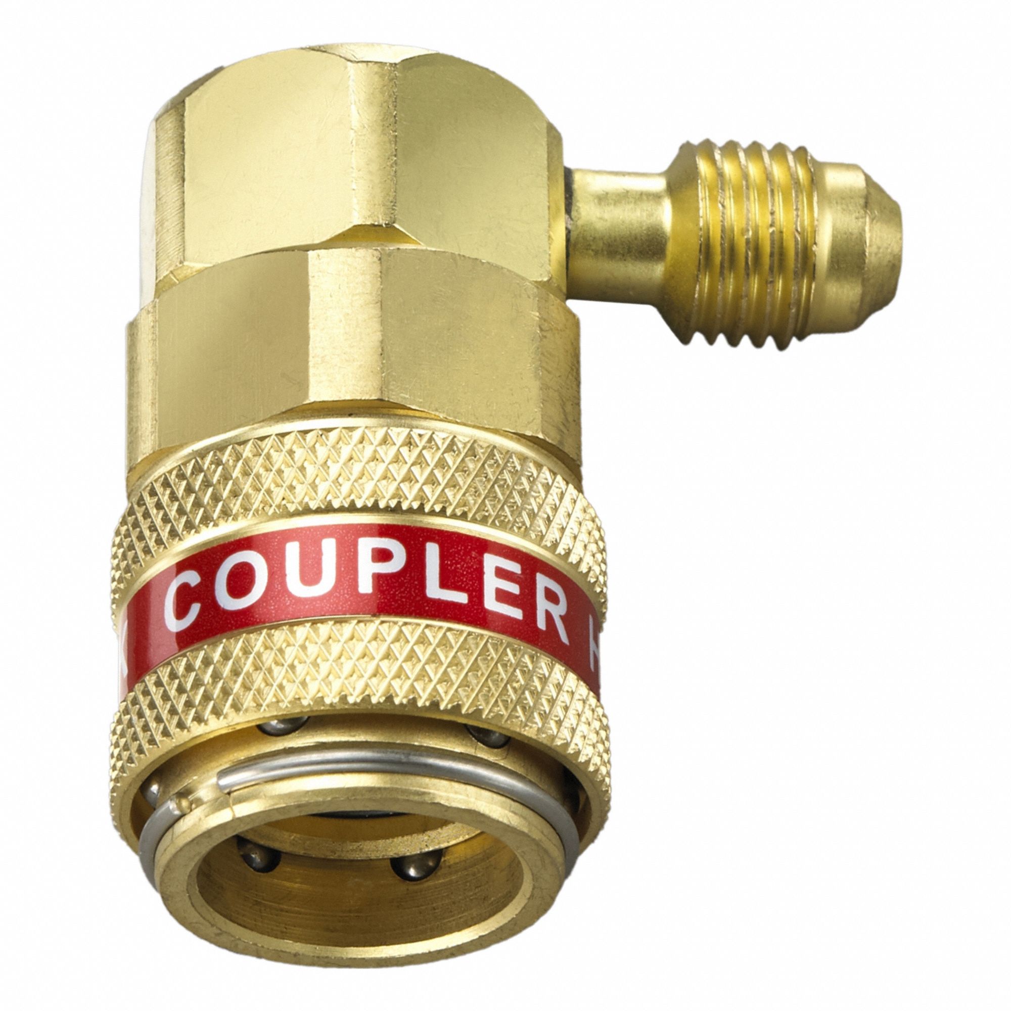 YELLOW JACKET 41317 Quick Coupler,4 1/2 in L,1/4 in Connect 809JZ1 ...