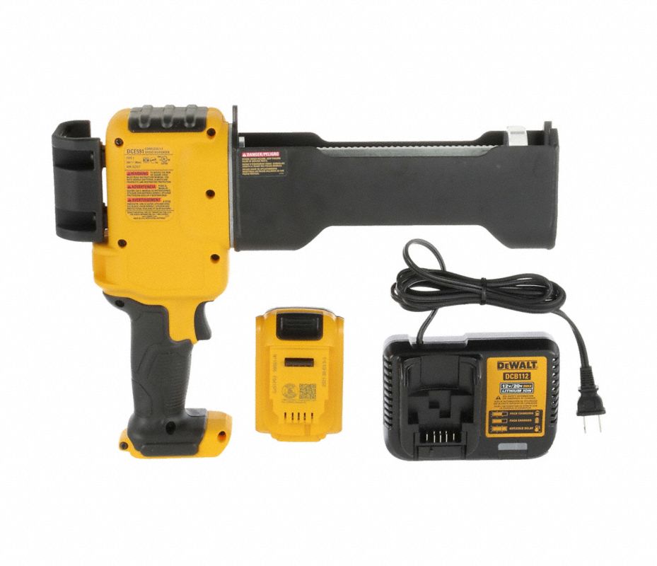 DEWALT Kit Pistola Calafateadora,Inalám,20V - 413W21 | DCE591D1 ...