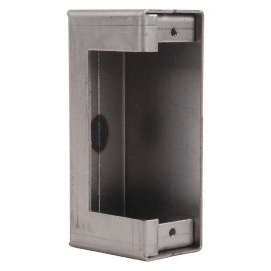 KEEDEX, Weldable Electric Strike Box, Steel, Weldable Gate Box - 413W59 ...