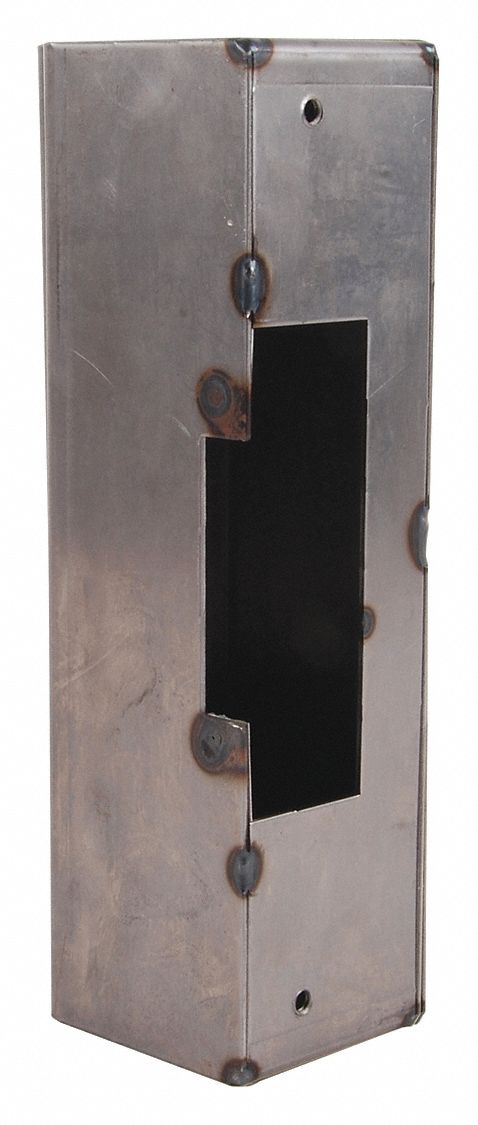 KEEDEX, Electric Strike Box, Steel, Weldable Gate Box - 413W77|K-BXES14 ...
