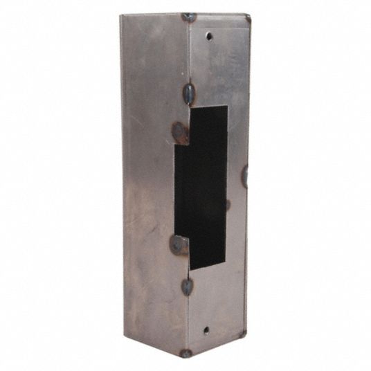 KEEDEX, Electric Strike Box, Steel, Weldable Gate Box - 413W77|K-BXES14 ...