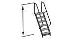 Portable Stairs & Stair Units - Grainger Industrial Supply