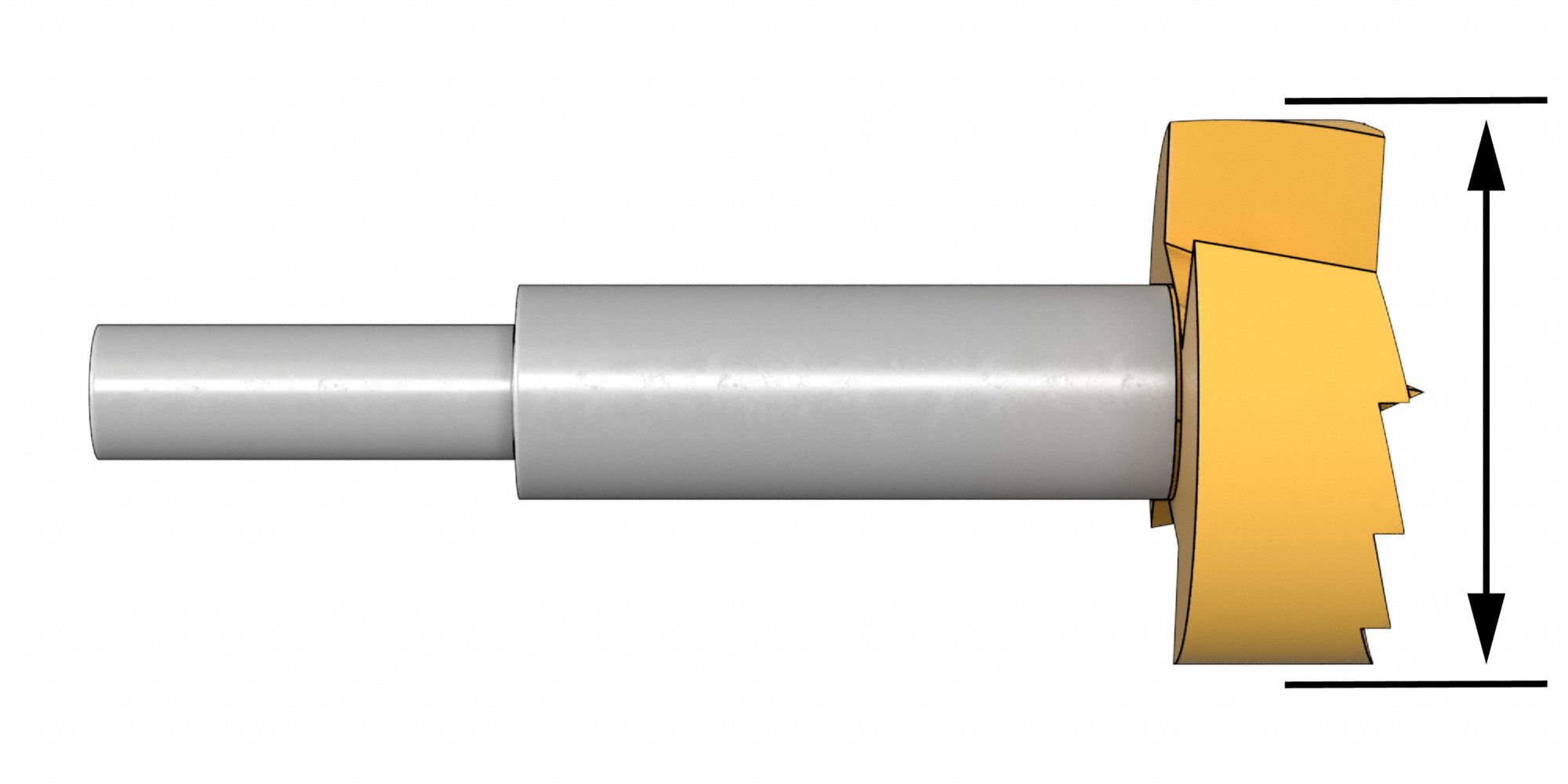 Forstner Drill Bits for Smooth Finish & Flat-Bottom Holes - Grainger ...