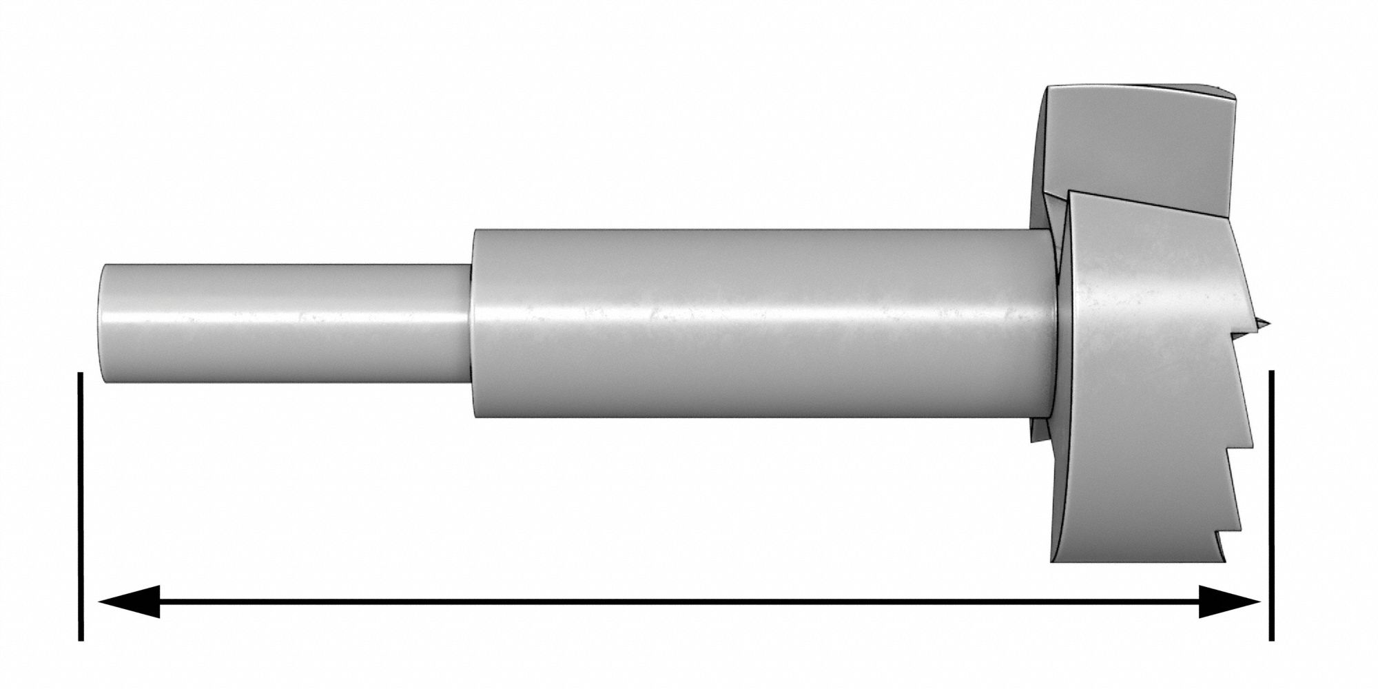 Forstner Drill Bits for Smooth Finish & Flat-Bottom Holes - Grainger ...