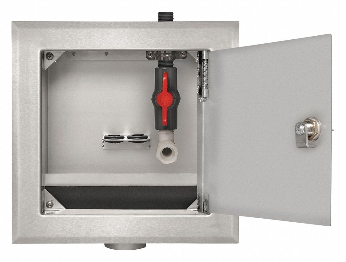 GUY GRAY, 1/2 in FPT, 1/4 in Turn, Outlet Box - 415D09|82644 - Grainger