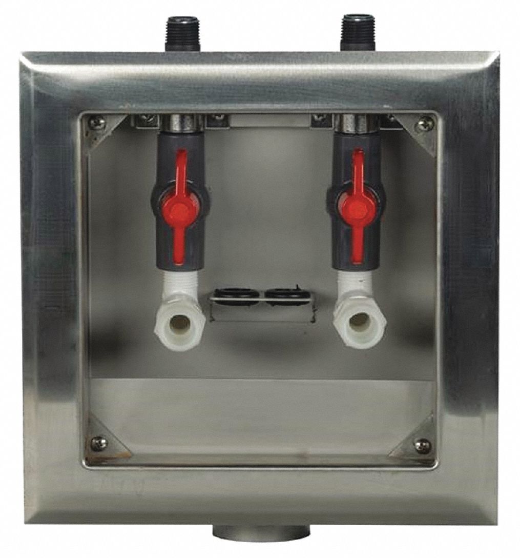 GUY GRAY, 1/2 in FPT, 1/4 in Turn, Outlet Box - 415D10|82645 - Grainger