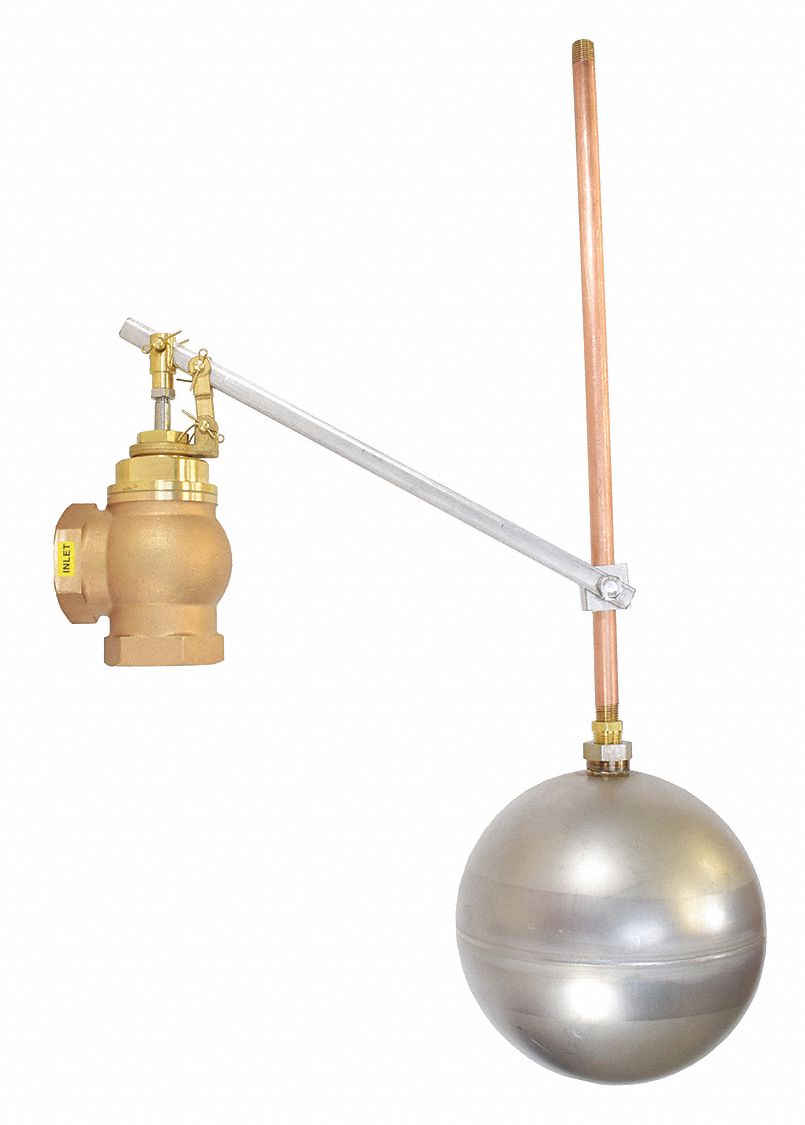 For Water Media, Angle Valve Body, Float Valve Assembly - 415F15|AHL100 ...
