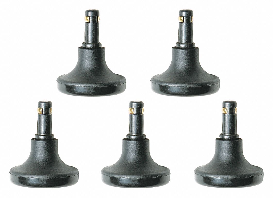 BEVCO, 2 in Overall Dia, 5 Glides, Replacement Glides - 9JE71|MG - Grainger