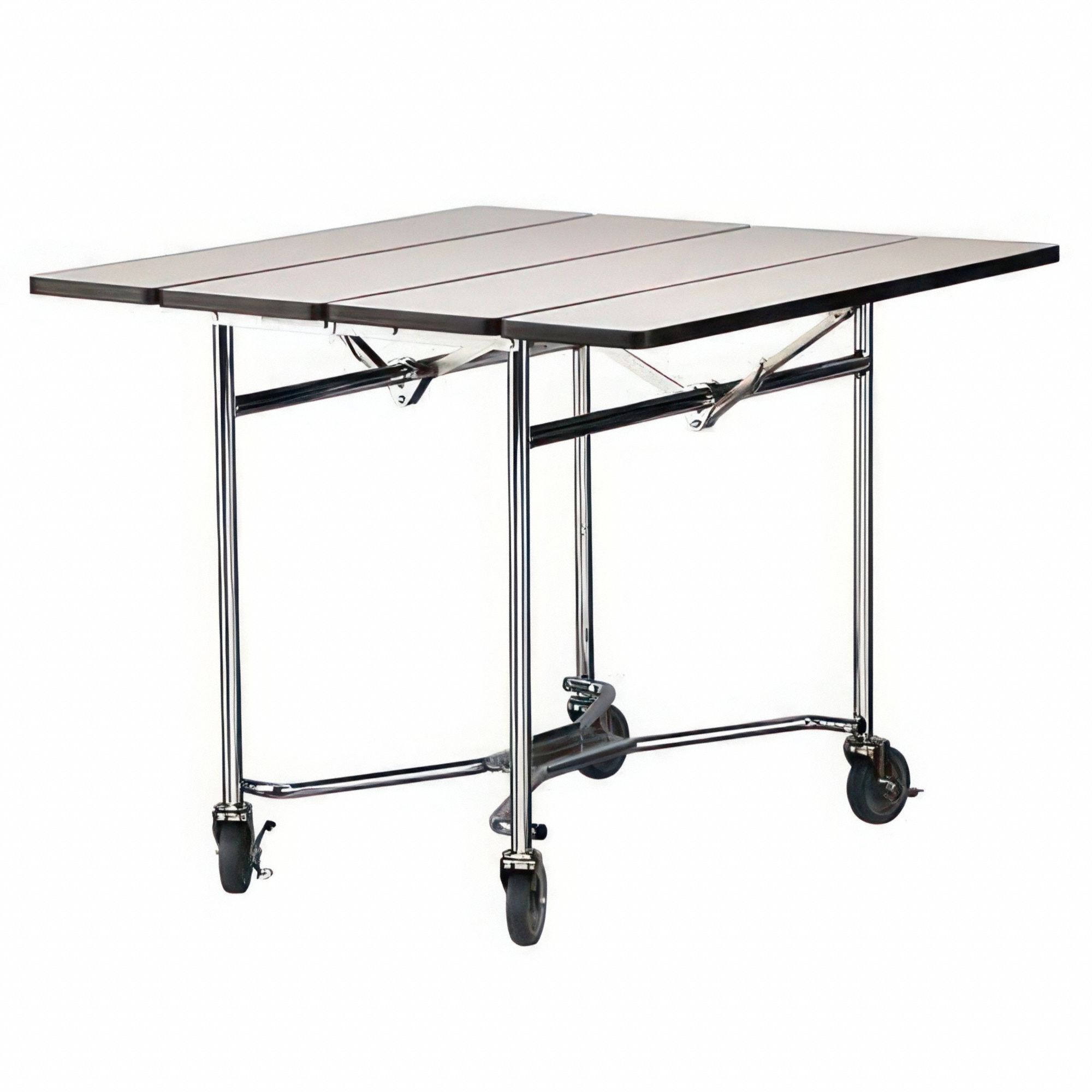 LAKESIDE, 30 in Overall Ht, 36 in Overall Wd, Room Service Table Cart ...
